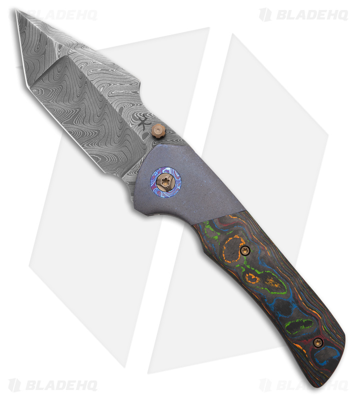 Freeman's Custom Harley Knife 80's Carbon Fiber - Blade HQ