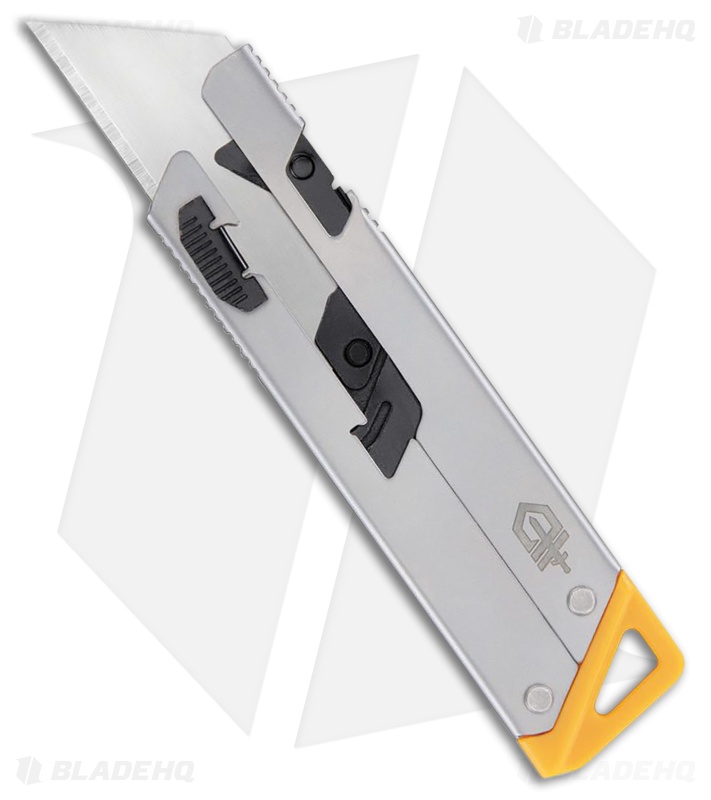 Gerber EAB Slim Slide Lock Stainless Steel Silver and Orange Pocket ...