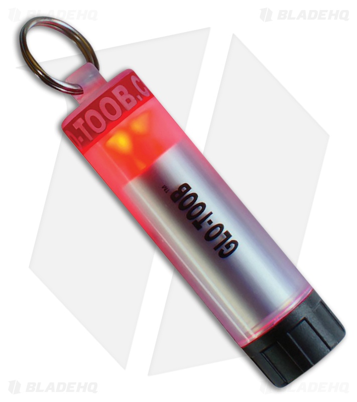 Glo-Toob AAA Series Red Keychain Flashlight 27 hour Max