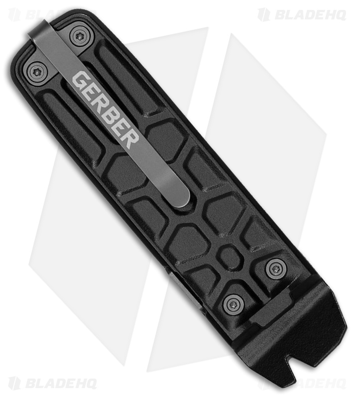Gerber Lockdown Slim Multi-Tool Black/Gray 3 in 1 - Blade HQ