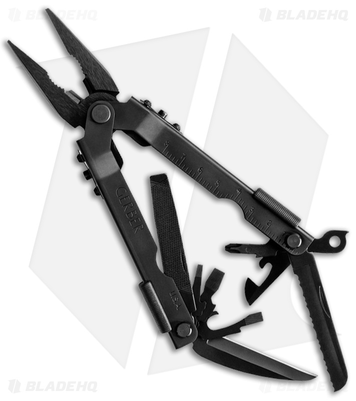Gerber Multi-Plier 600 Multi-Tool Black (14-in-1) - Blade HQ