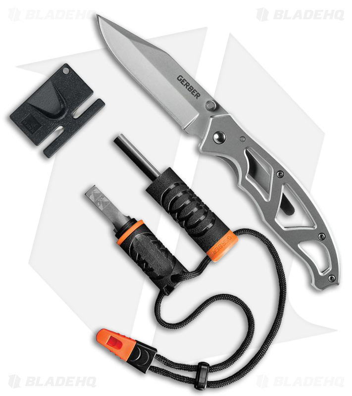 Gerber Combo Set Paraframe, Fire Starter, Sharpener Blade HQ