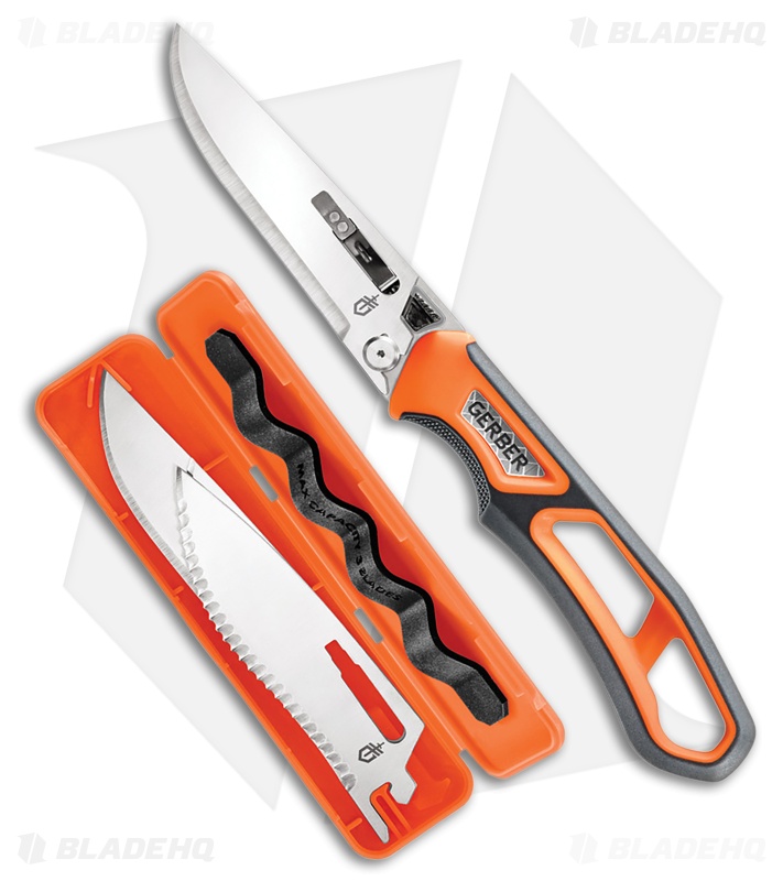 Gerber Randy Newberg EBS - Hunting Knife | Orange | Blade HQ