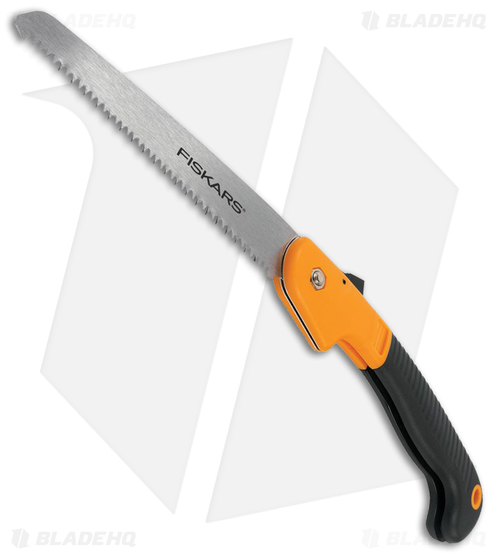 Fiskars 7" Folding Saw Black/Orange Locking Blade - Blade HQ