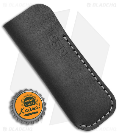 Greg Stevens Design Leather | Slip Joint | Black - Blade HQ