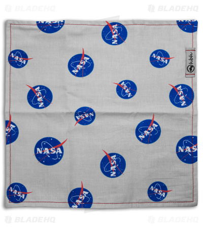 Hanks by Hank 10 x 10 Handkerchief | Nasa (Gray) - Blade HQ