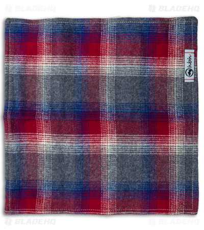 Hanks by Hank 10" x 10" Handkerchief - Pepsi Flannel - Blade HQ