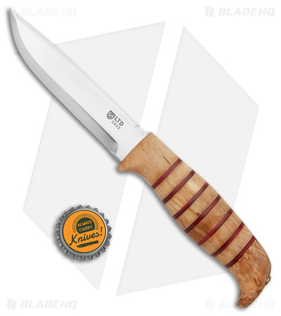 Helle Knives JS Limitied Edition Curly Birch - Blade HQ