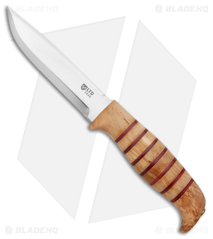 Helle Knives JS Limitied Edition Curly Birch - Blade HQ