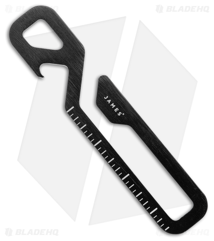 The James Brand Rowan Pocket Tool - Black Stainless - Blade HQ