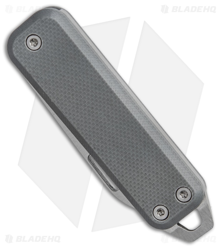 James Brand The Elko Slip Joint Keychain Knife Gray G10 (1.6" Satin ...