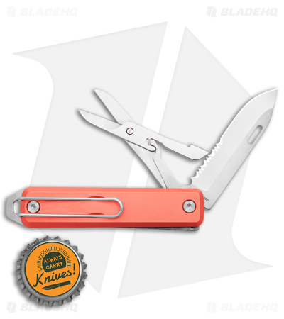 James Brand The Ellis Lockback Knife Coral (Serr) - Blade HQ