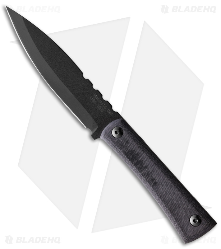 Jason Perry Blade Works Knife Black Mic (5" Black) - BHQ