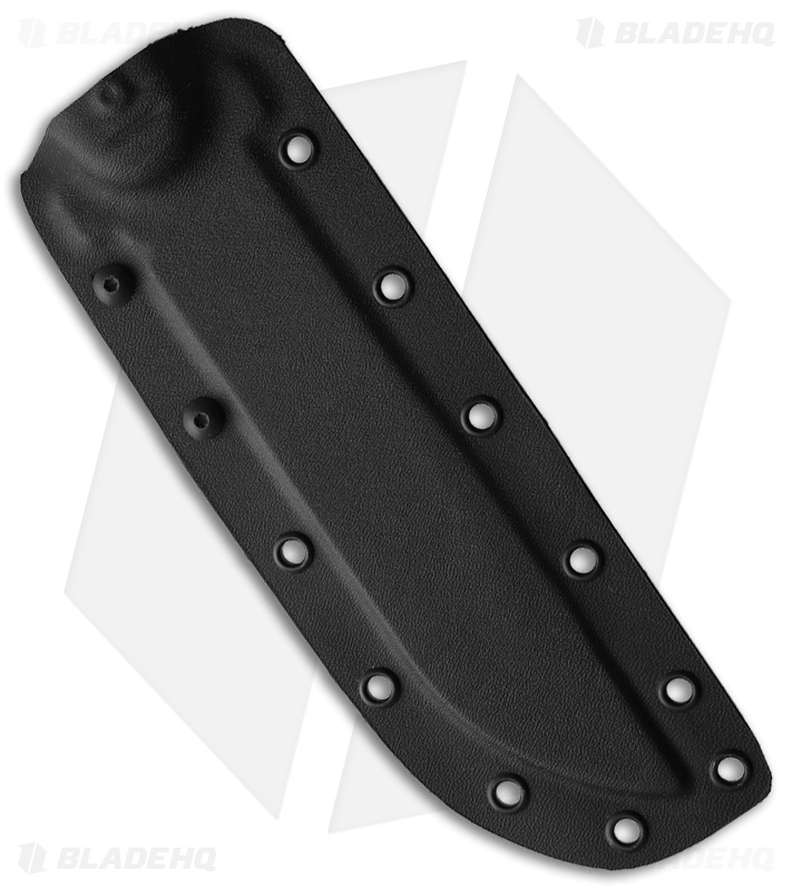 Jason Perry Works Hunter Knife Black (7" Black) - Blade HQ