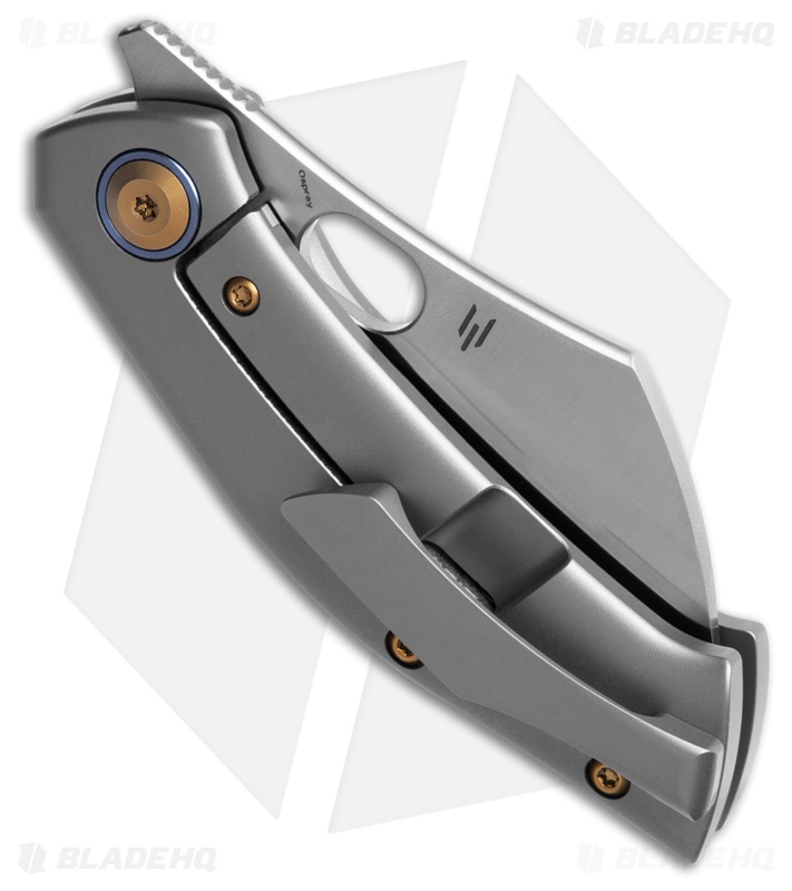 Kansept Knives Osprey Frame Lock Knife Titanium Satin