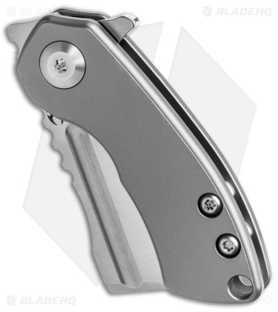 Kansept Mini Korvid Knife | BB Titanium - Blade HQ