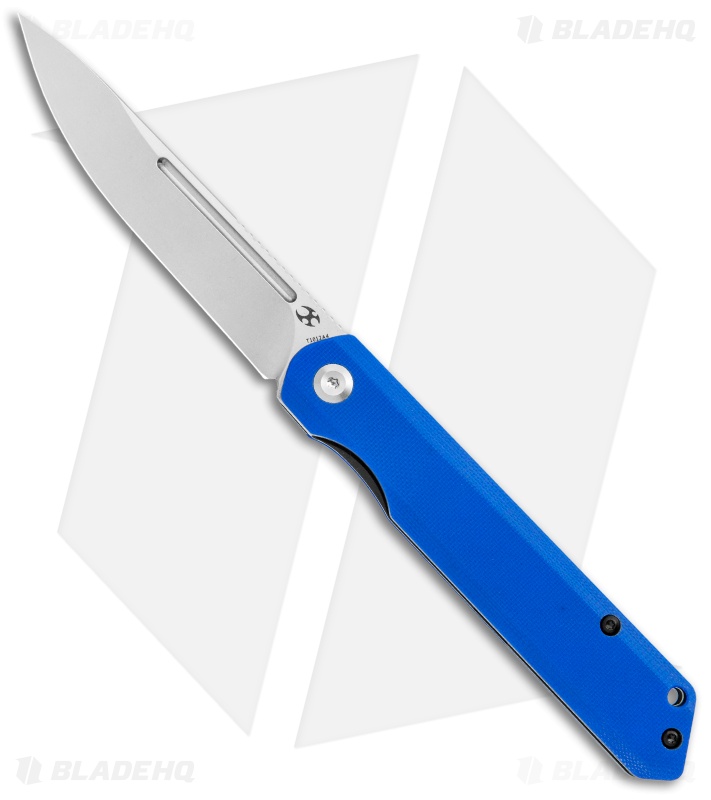 Kansept Knives Prickle | Liner Lock Knife | Blue G-10 | T1012A4 - Blade HQ