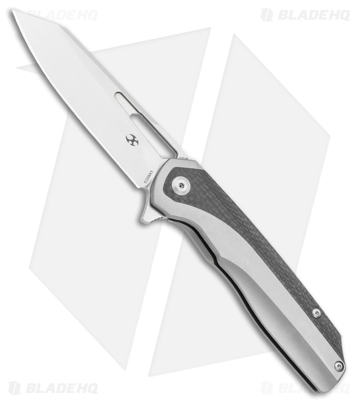 Kansept Knives Shard - Frame Lock Knife | Ti/Carbon Fiber | Blade HQ