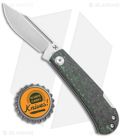 Kansept Knives Wedge - Lockback Knife | Jungle Carbon Fiber | Blade HQ
