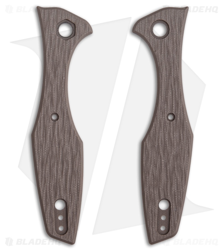 Karbadize ZT 0393 Replacement Scales | Textured Brown G-10