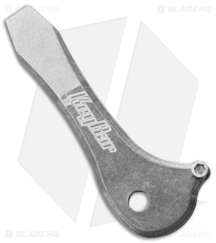 KeyBar Flathead/Pry Tool Insert Titanium (Silver) - Blade HQ