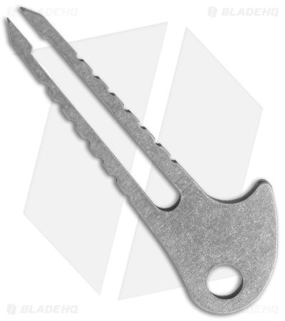 KeyBar Tweezers Insert Titanium (Silver) - Blade HQ