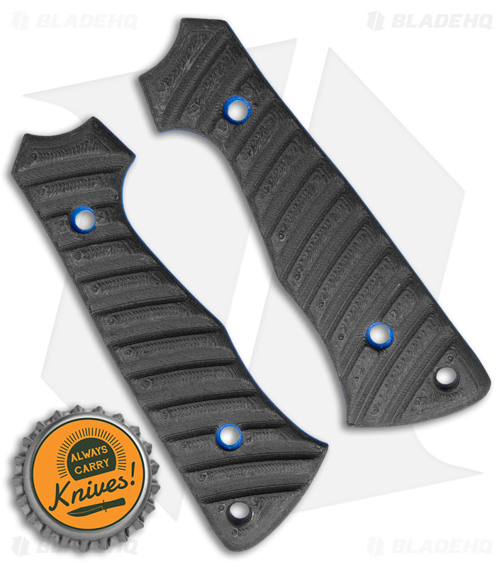 Kilroy's Workshop Mini-Hawk Scales Blue/Black G-10 Blade HQ
