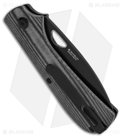 Kizer Vagnino Zipslip Slip Joint Knife | Black Micarta - Blade HQ