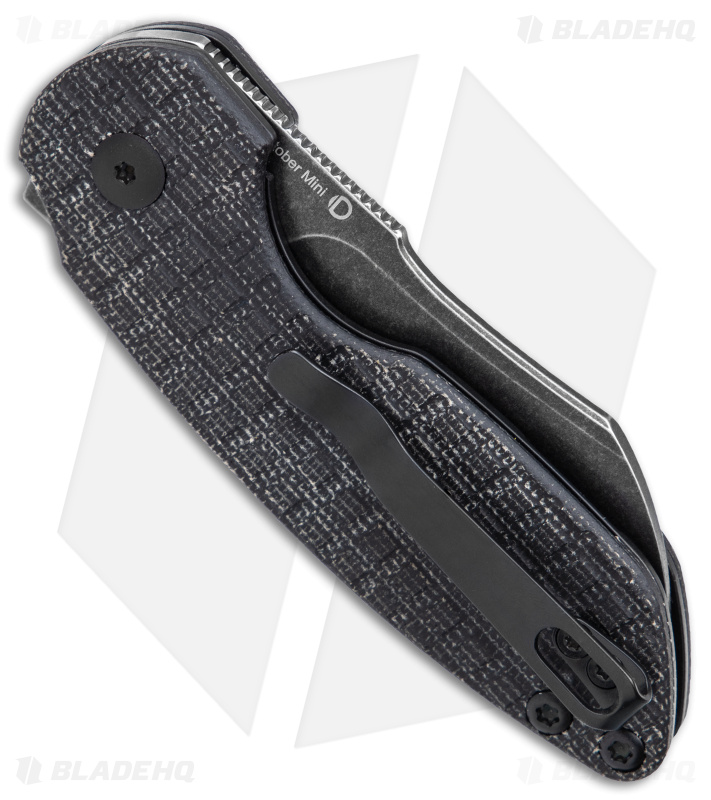 Kizer October Mini Knife Black Micarta V2569C2 - Blade HQ