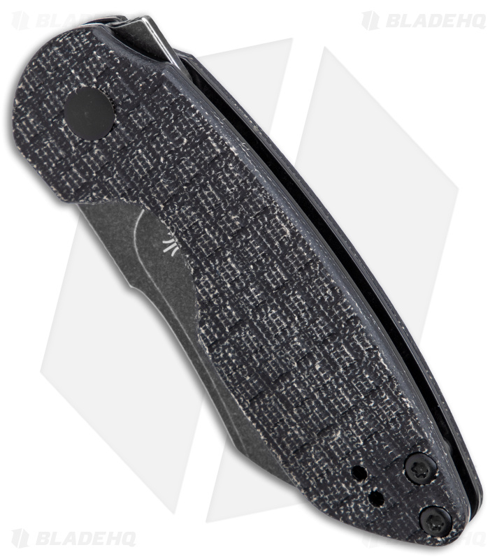 Kizer October Mini Knife Black Micarta V2569C2 - Blade HQ