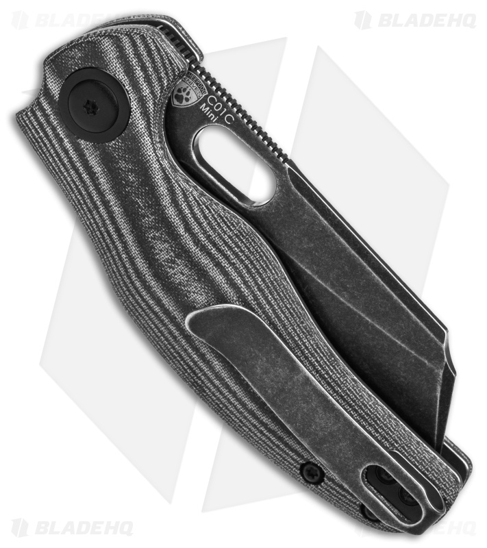 Kizer Mini Sheepdog Black Micarta KI3488C6 - Blade HQ