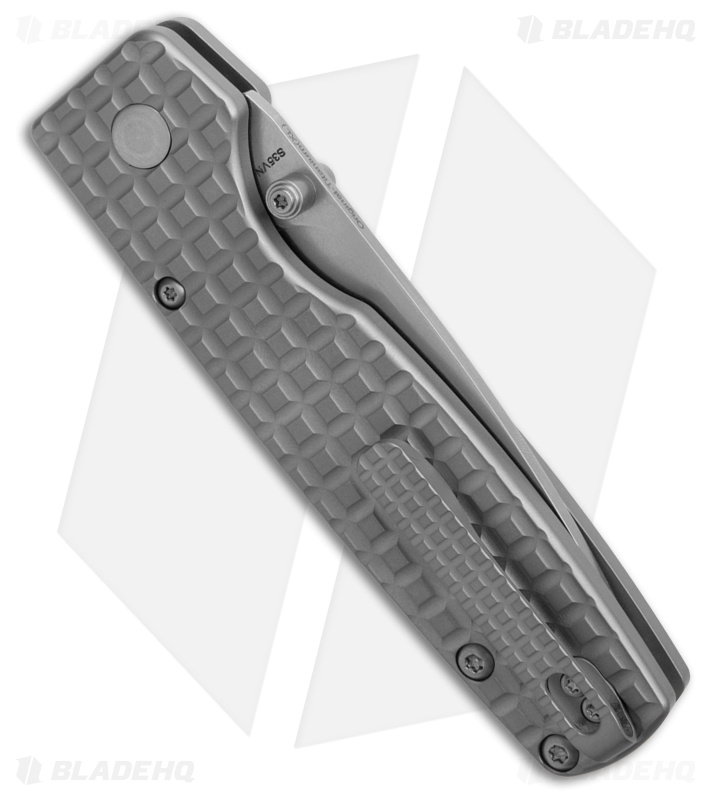 Kizer Vanguard Orig XL Knife Frag Gray Ti (SW) - Blade HQ