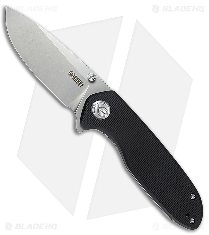 Kubey Knives Belus Knife Black G-10 SW
