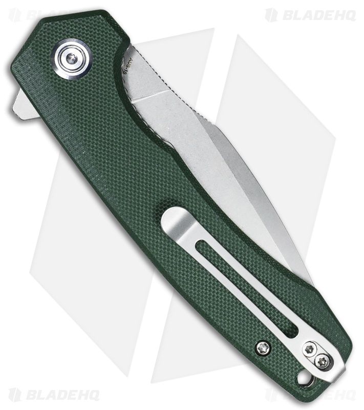 Kubey Knives Calyce Knife Green G-10 (3.27" BB)