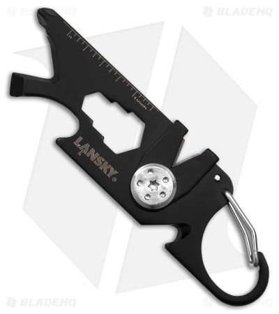 Lansky Roadie 8-In-1 Keychain Multi Tool - Black - Blade HQ