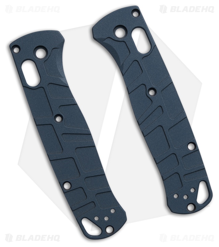 Lex Custom International Bugout 535 Ti Scales Blue Ti