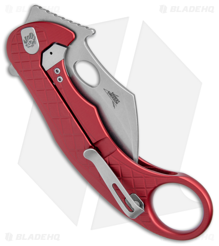 LionSteel LEOne Karambit | Red + SW MagnaCut - Blade HQ