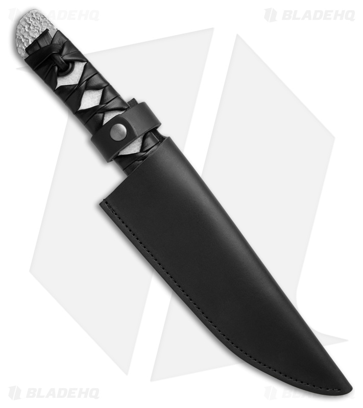 Mcusta MC-241 Fixed Blade Knife Leather Wrapped Stingray