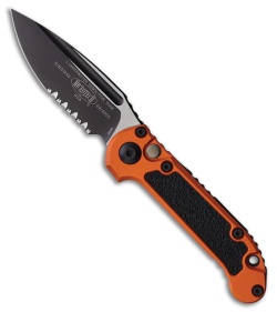Microtech LUDT Gen III S/E Automatic Knife Orange Al/3M (3.5" Black ...
