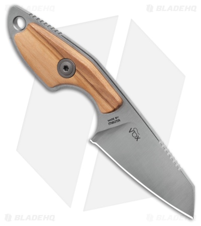MKM Voxnaes Mikro 2 Fixed Blade Knife Olive Wood (Satin)