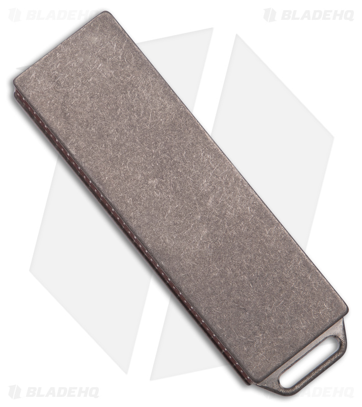Maratac Titanium Match Box w/ Slide Lid Brown/Gray - Blade HQ