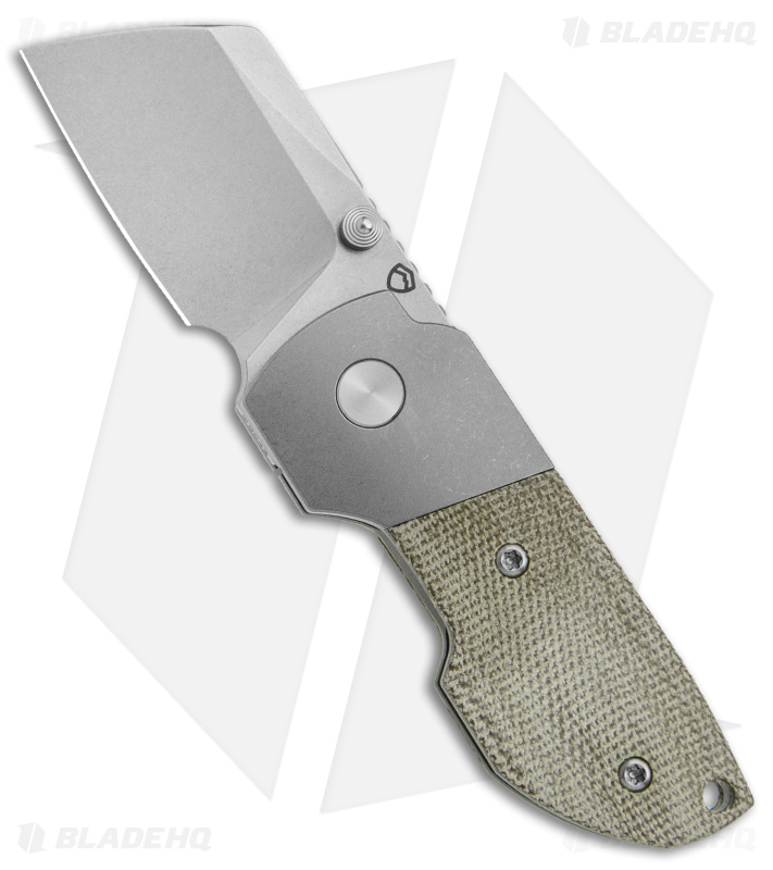 Matsey Striga Knife Green Micarta/Ti SW