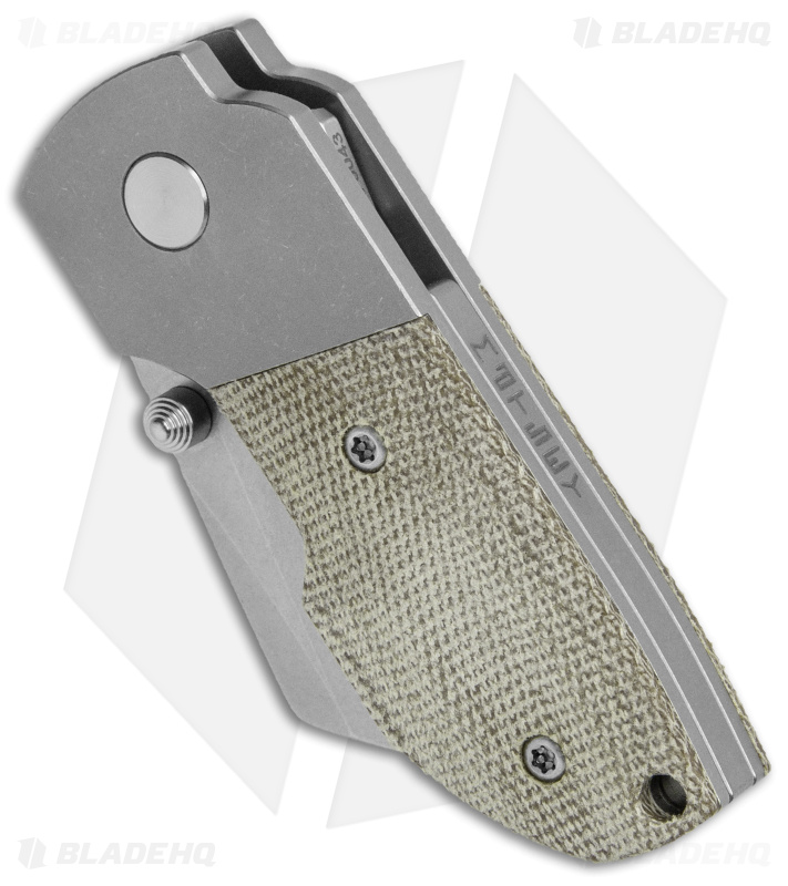 Matsey Striga Knife Green Micarta/Ti SW