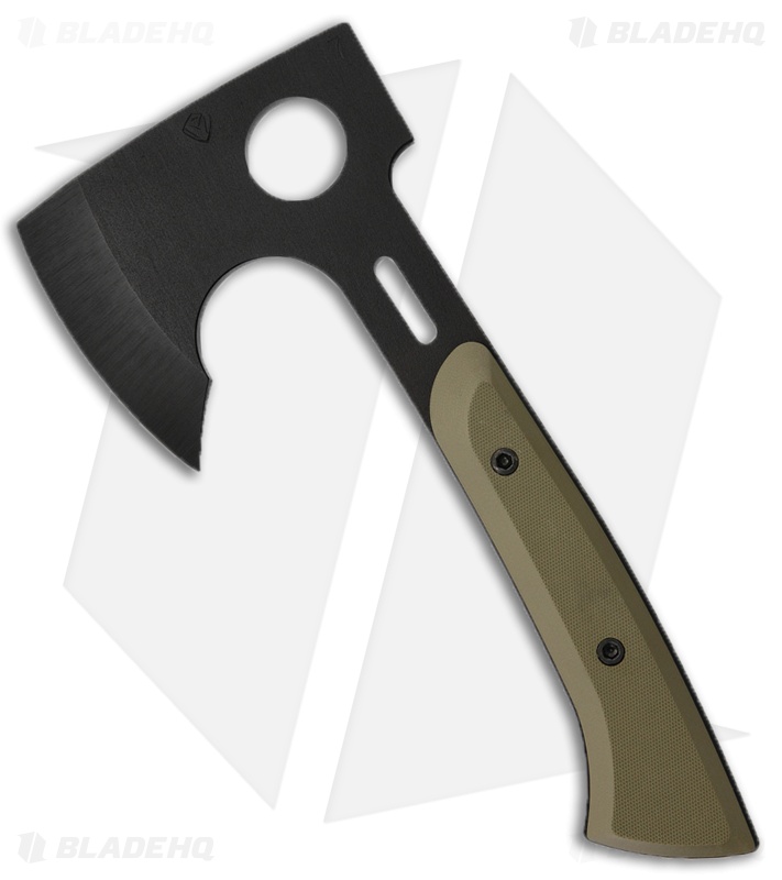 Medford Bearded Hatchet Axe OD Green G-10 (4.6" Black PVD) MK967P10KO ...