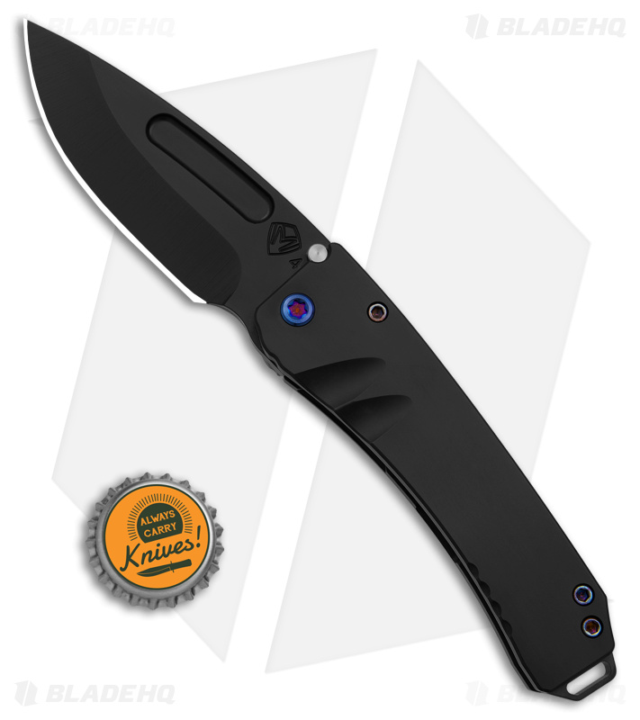 Medford Midi Marauder Knife Black Ti (3.6" PVD) - Blade HQ