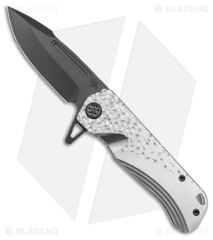 Medford Proxima Flipper Knife Gray (3.875" PVD) - Blade HQ