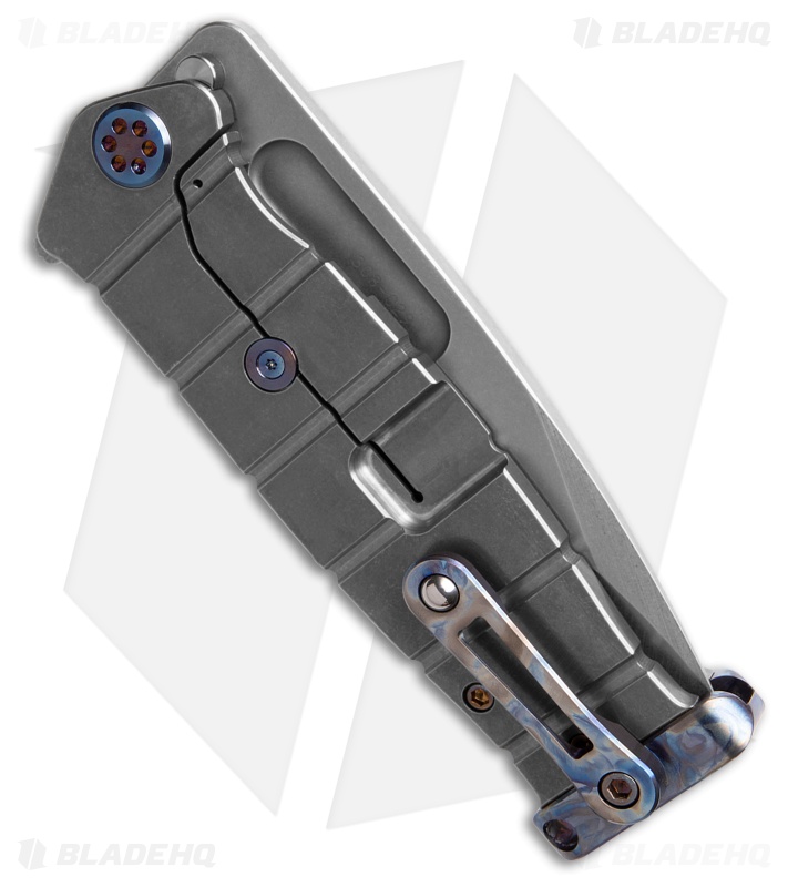 Medford USMC FF Frame Lock Flipper Knife Starry Night Ti +SW