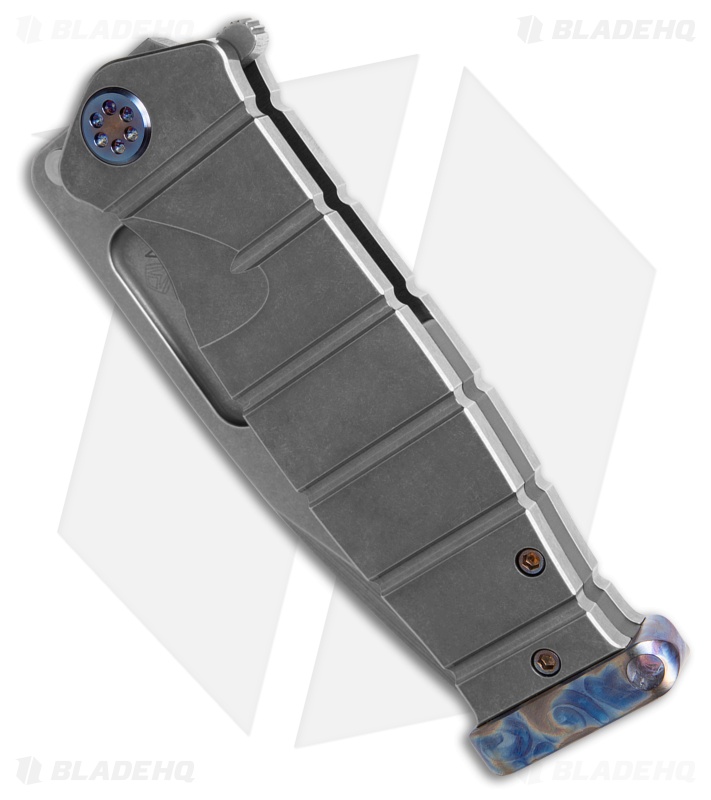 Medford USMC FF Frame Lock Flipper Knife Starry Night Ti +SW