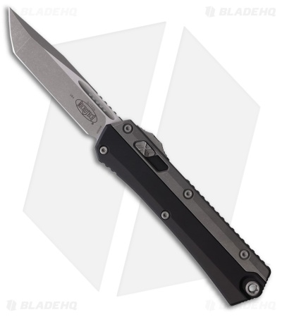 Microtech Glykon T/E OTF Knife Black Al/Ti Apoc