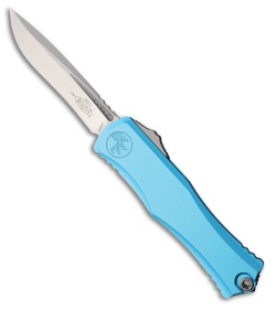 Microtech Hera II S/E Recurve OTF Knife Turquoise Al SW